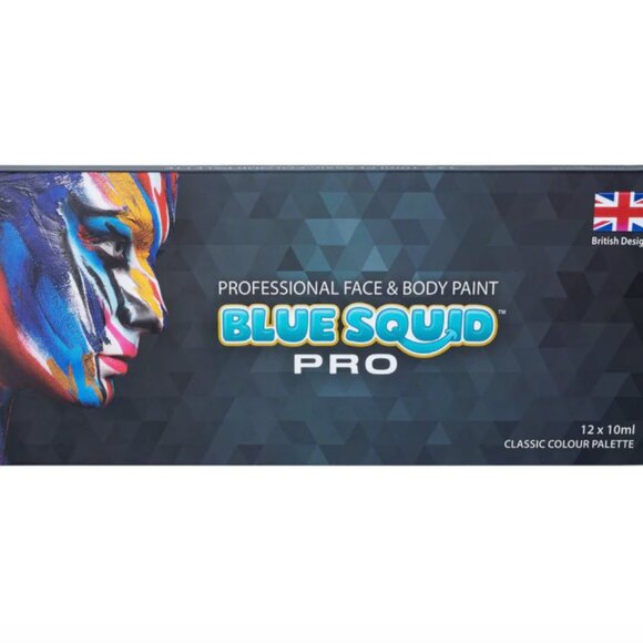 Blue Squid | Party Supplies | Blue Squid Pro Face Paint 2 Colour ...